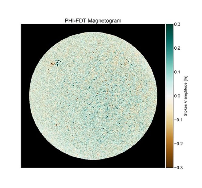 Primer mapa magnético del Sol