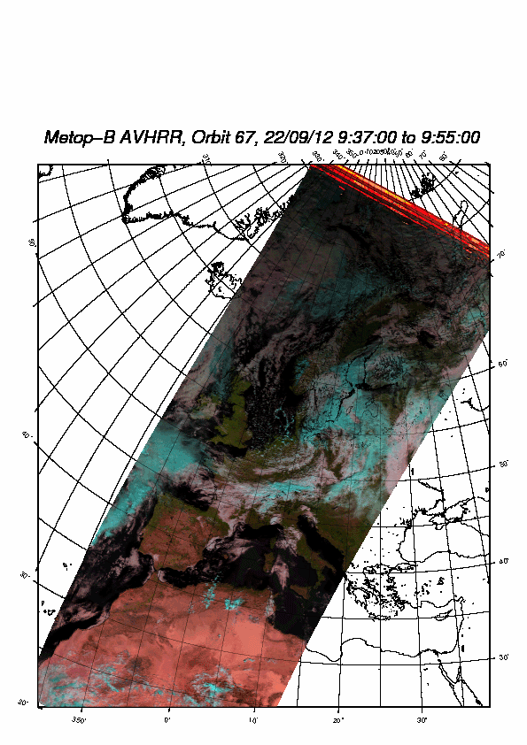 Primeras imágenes del Metop-B
