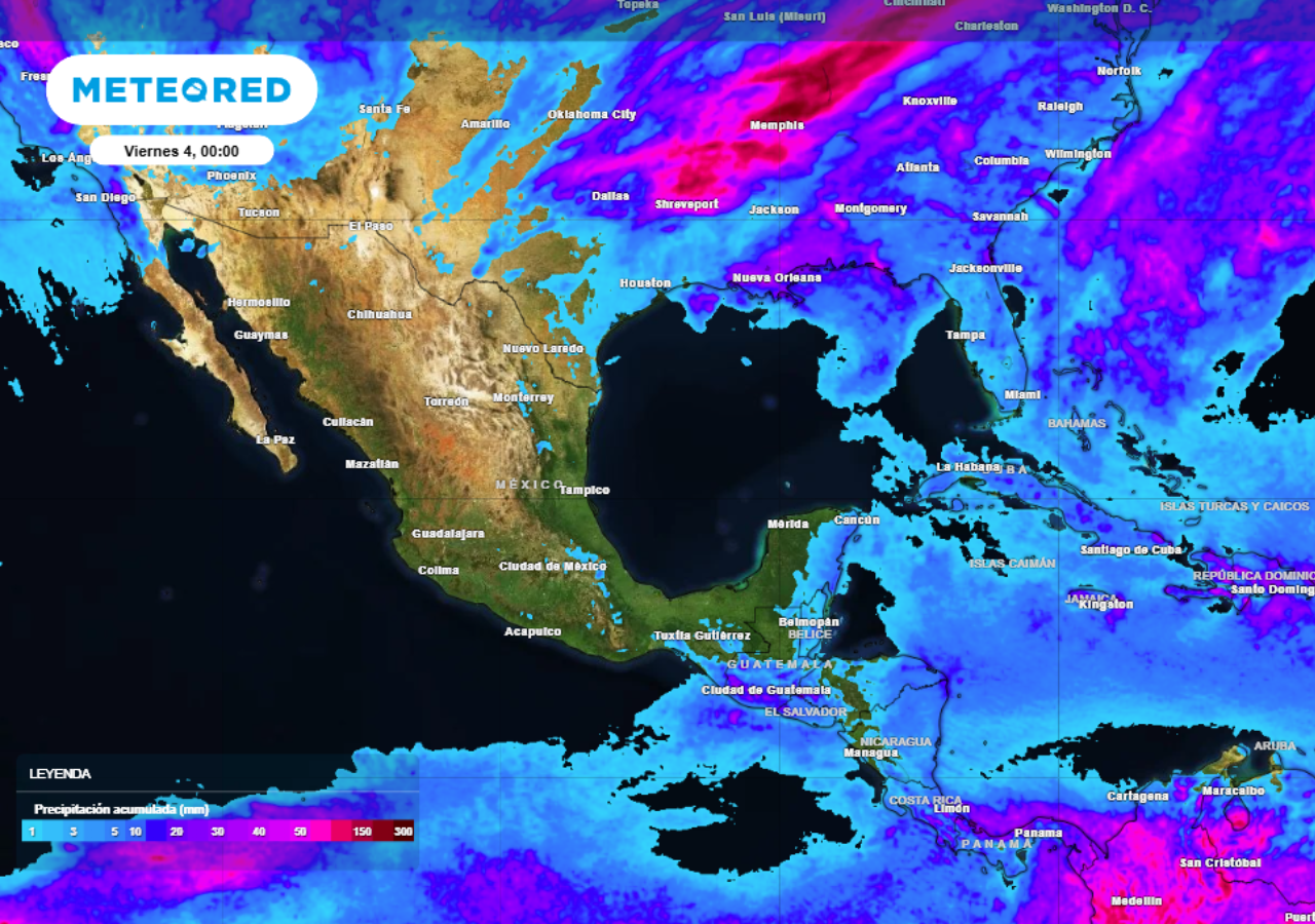 ¿Dónde va a llover en México esta semana? Aquí el pronóstico de precipitaciones de Meteored con ...