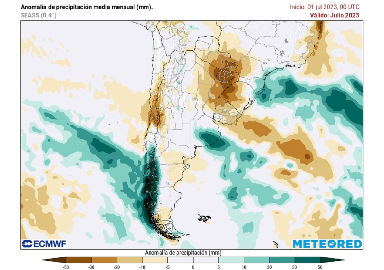 Se actualiza nuestro modelo de referencia: lluvias se alejarían de la ...