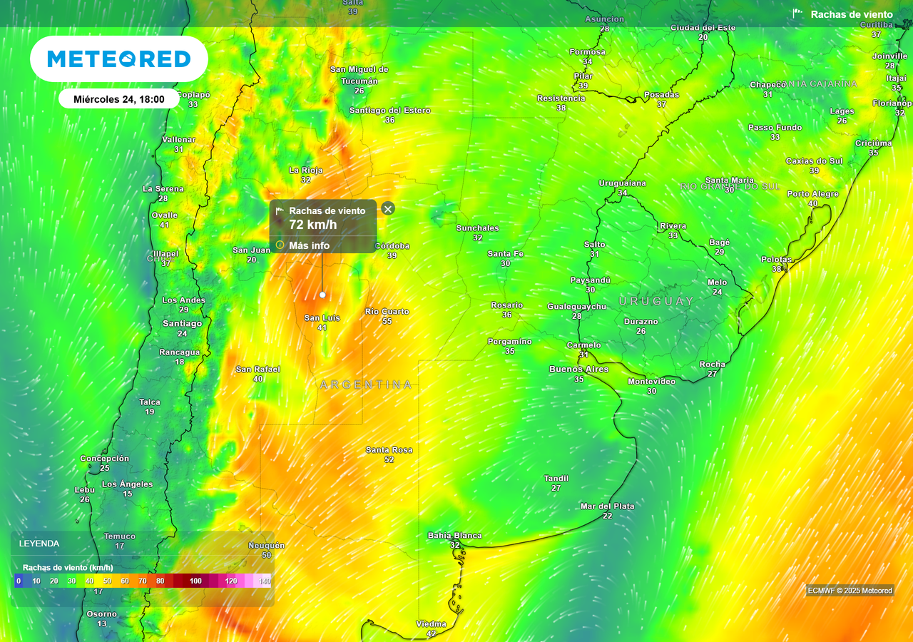 Pronóstico del tiempo en Argentina: 6 provincias en alerta del SMN por ...
