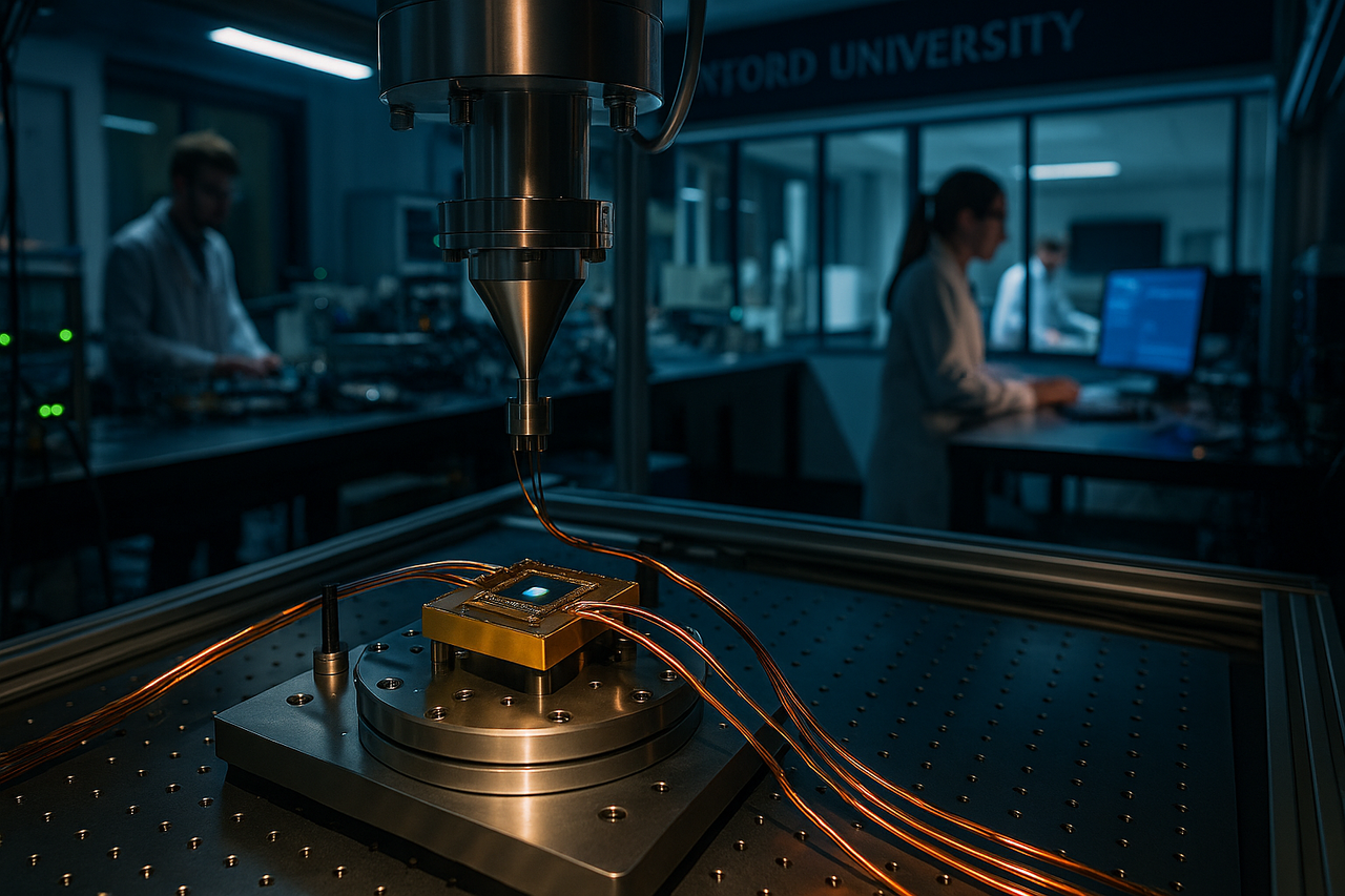 Oxford physicists smash record for precision in quantum computing