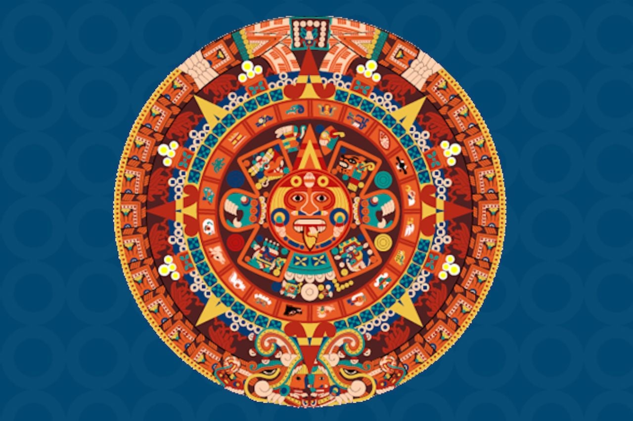 Símbolo Azteca De La Vida