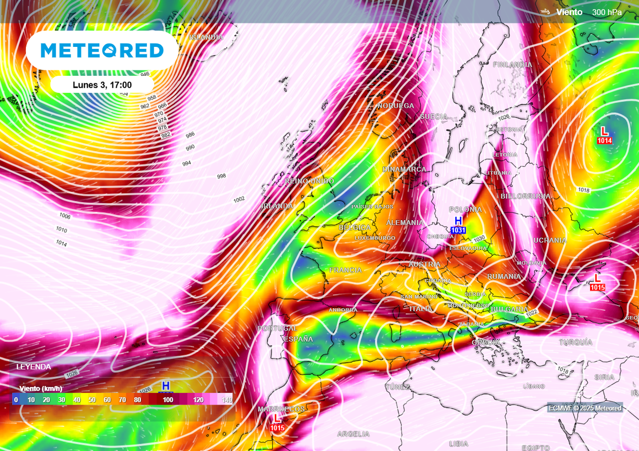 Que se passe-t-il avec le courant-jet polaire sur l'Europe ? La semaine ...