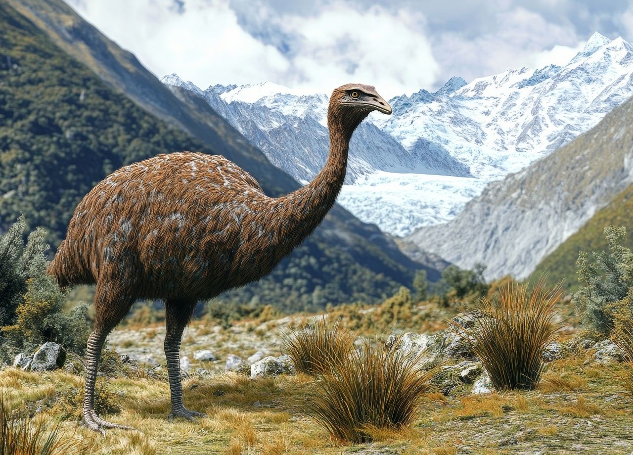 What is this giant bird that disappeared 600 years ago and that ...