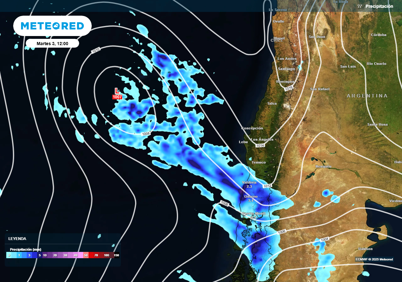 "Rachas de viento superiores a los 40 km/h": Gran Concepción a la espera de lluvias por la ...
