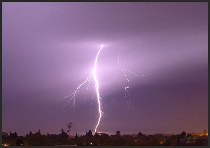 Rayos desde Argentina