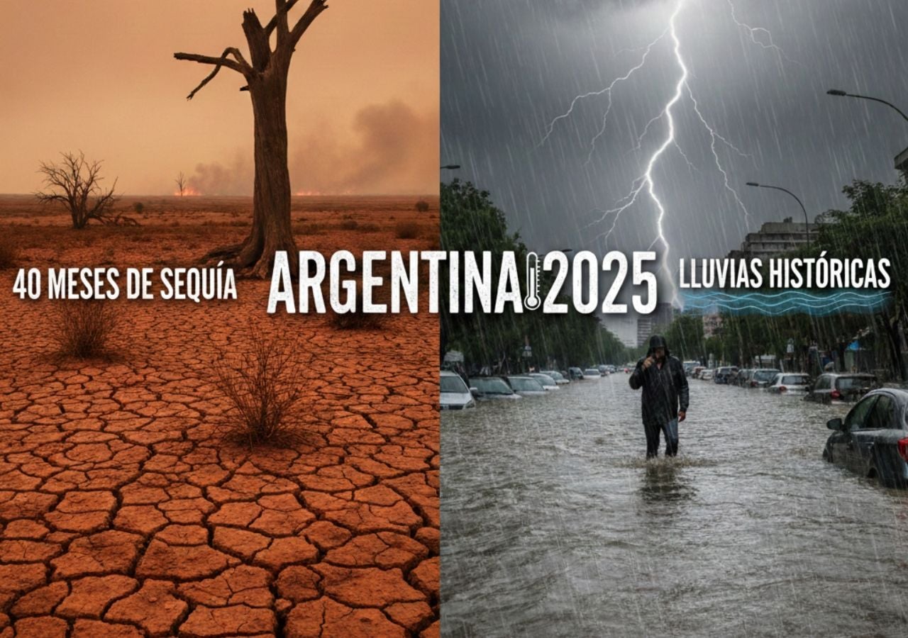 Récords de lluvias, de temperatura y de fuego en 2025: los impactantes ...