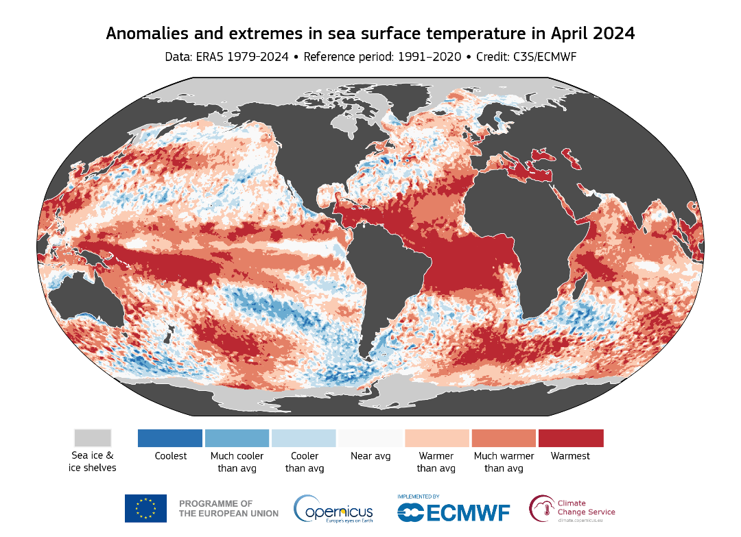 Los récords de la temperatura mundial continuan una vez más: abril de ...