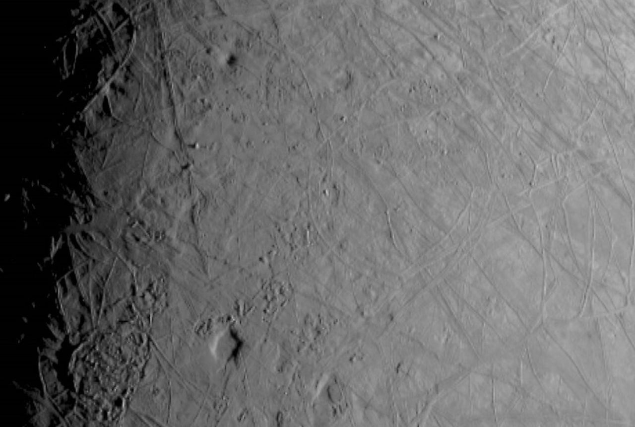 Remarkable images of Jupiter's moon Europa captured by Juno flyby