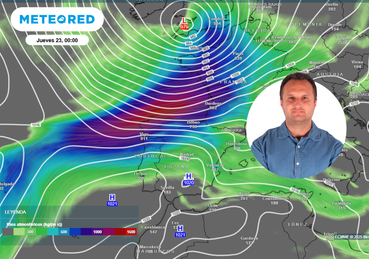 Samuel Biener, climatólogo: "esta semana varios ríos atmosféricos ...