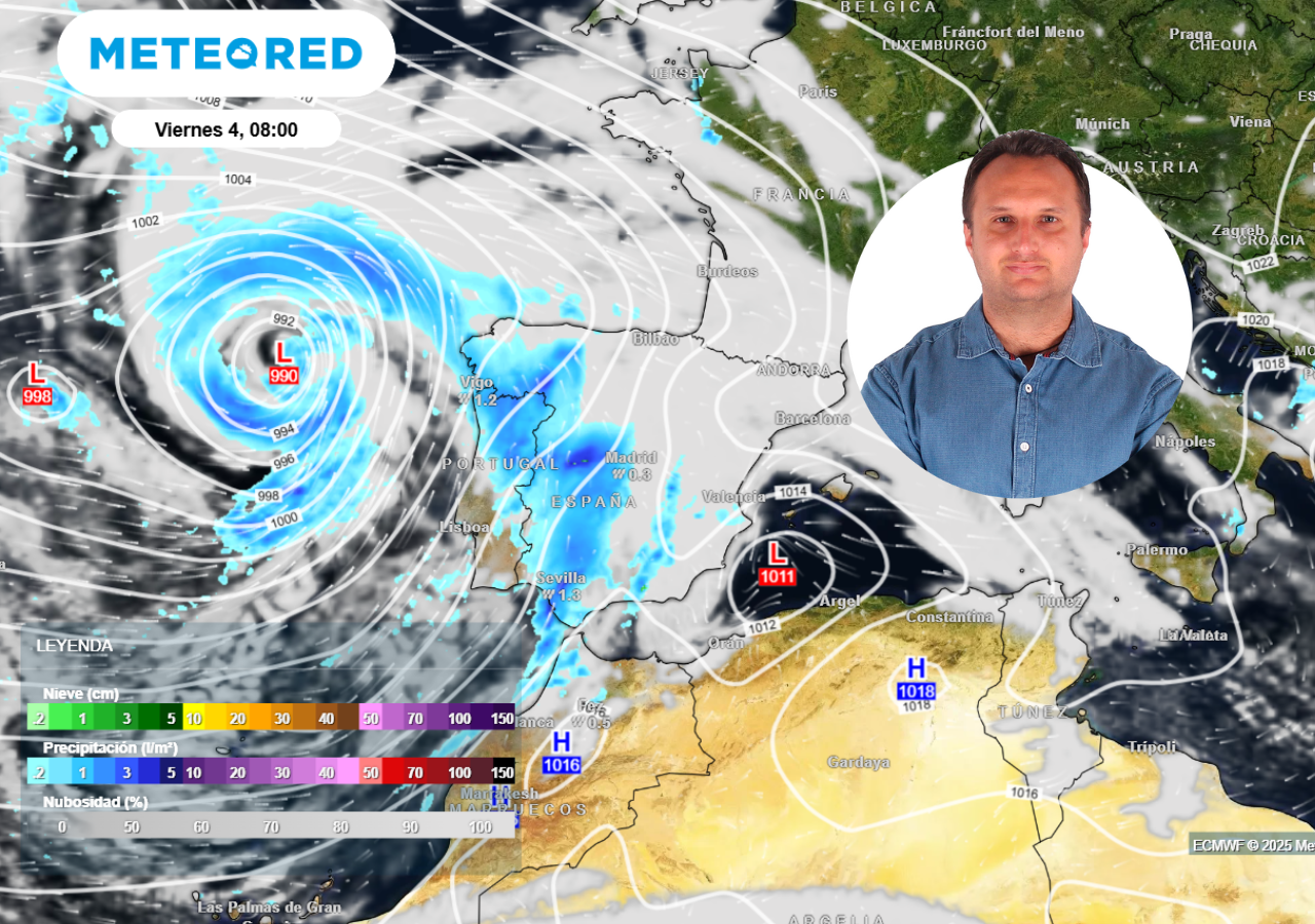 Samuel Biener lo confirma: una nueva borrasca dejará lluvias y ...