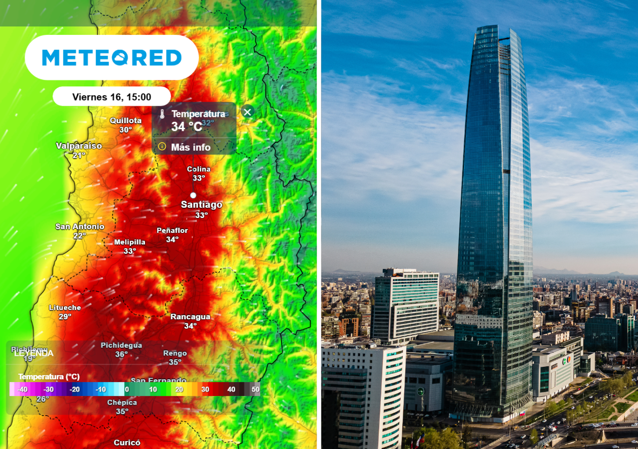 Santiago pasa del alivio térmico a otro episodio extremo: nueva ola de ...