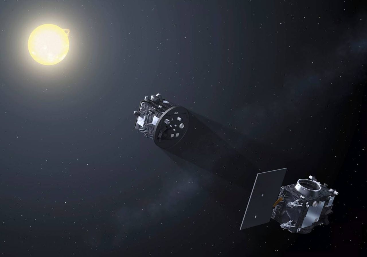 Satellites developed to create artificial solar eclipse are launched by ...