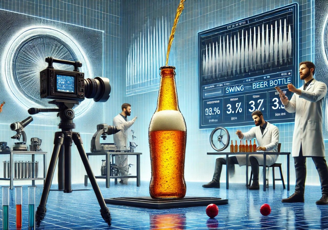 What causes that 'pop and slosh' sound when you open a beer?