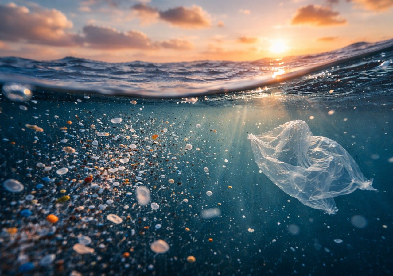 Scientists finally worked out where all the missing ocean plastic went ...