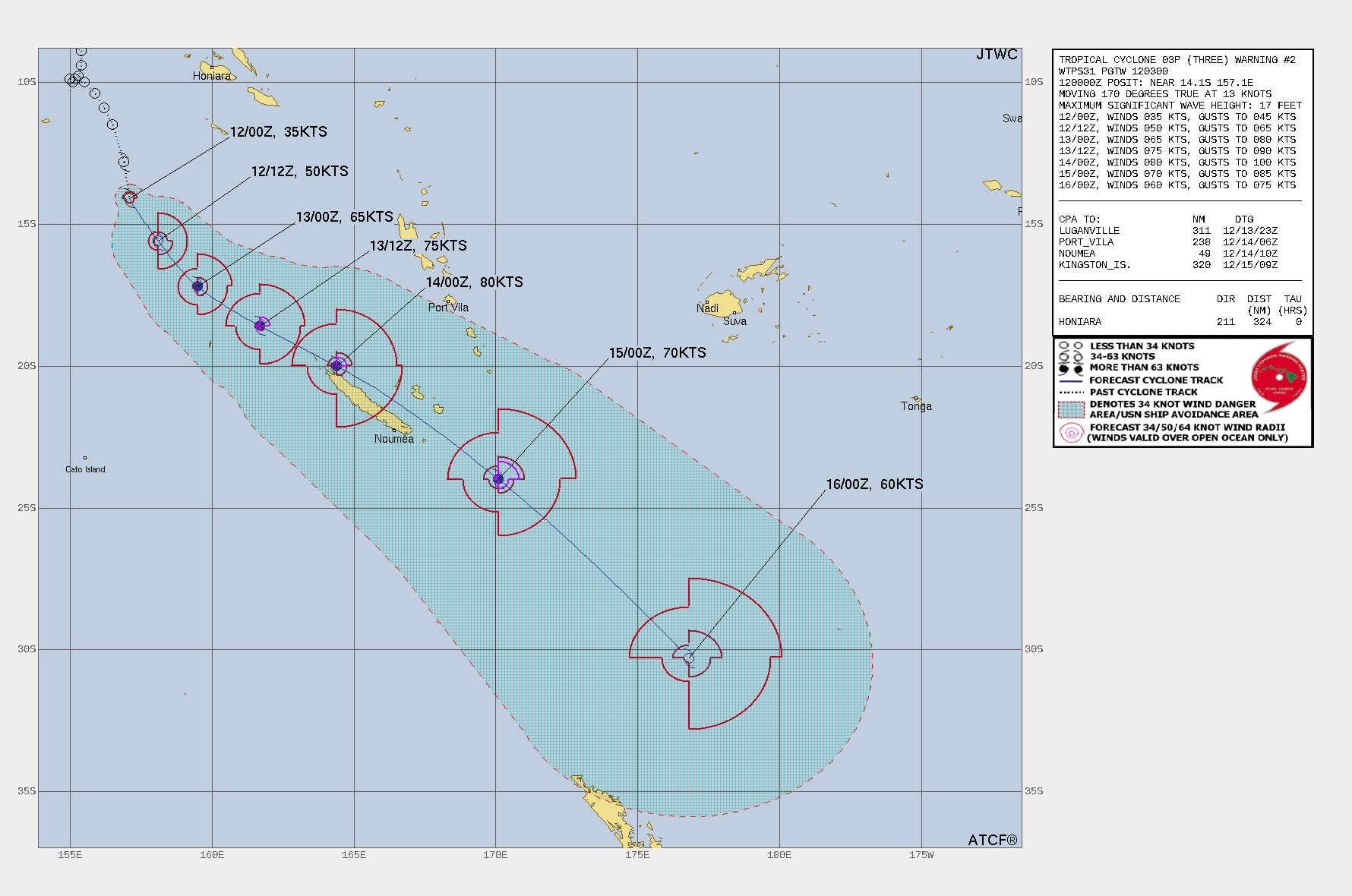 Se forma el ciclón tropical Ruby o 3