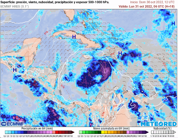Se forma el ciclón tropical potencial 15 en el Caribe ¿huracán Lisa?