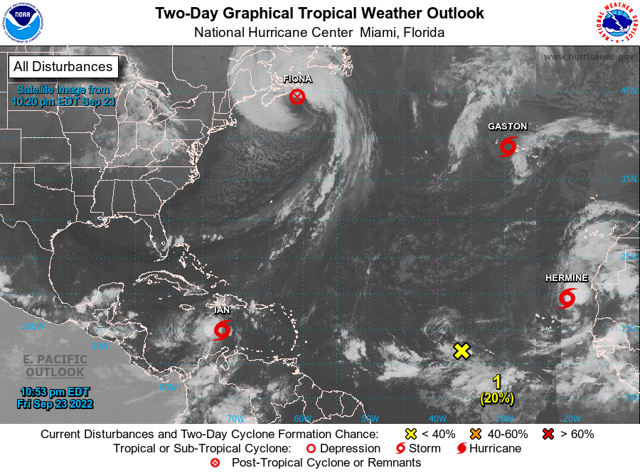 Se forma la tormenta tropical Ian en el Caribe con un potencial devastador