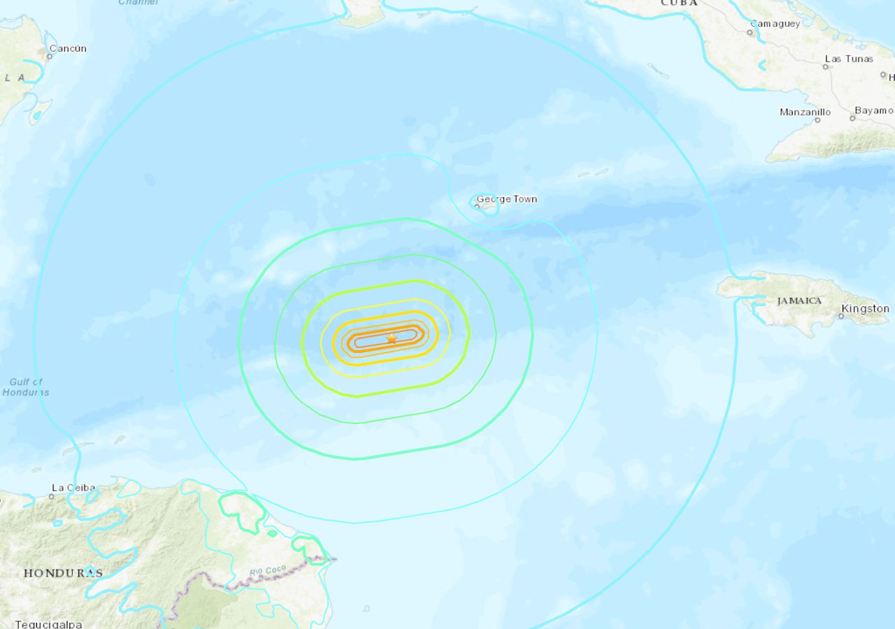 Se registra un intenso sismo en el Caribe y da paso a una alerta de ...
