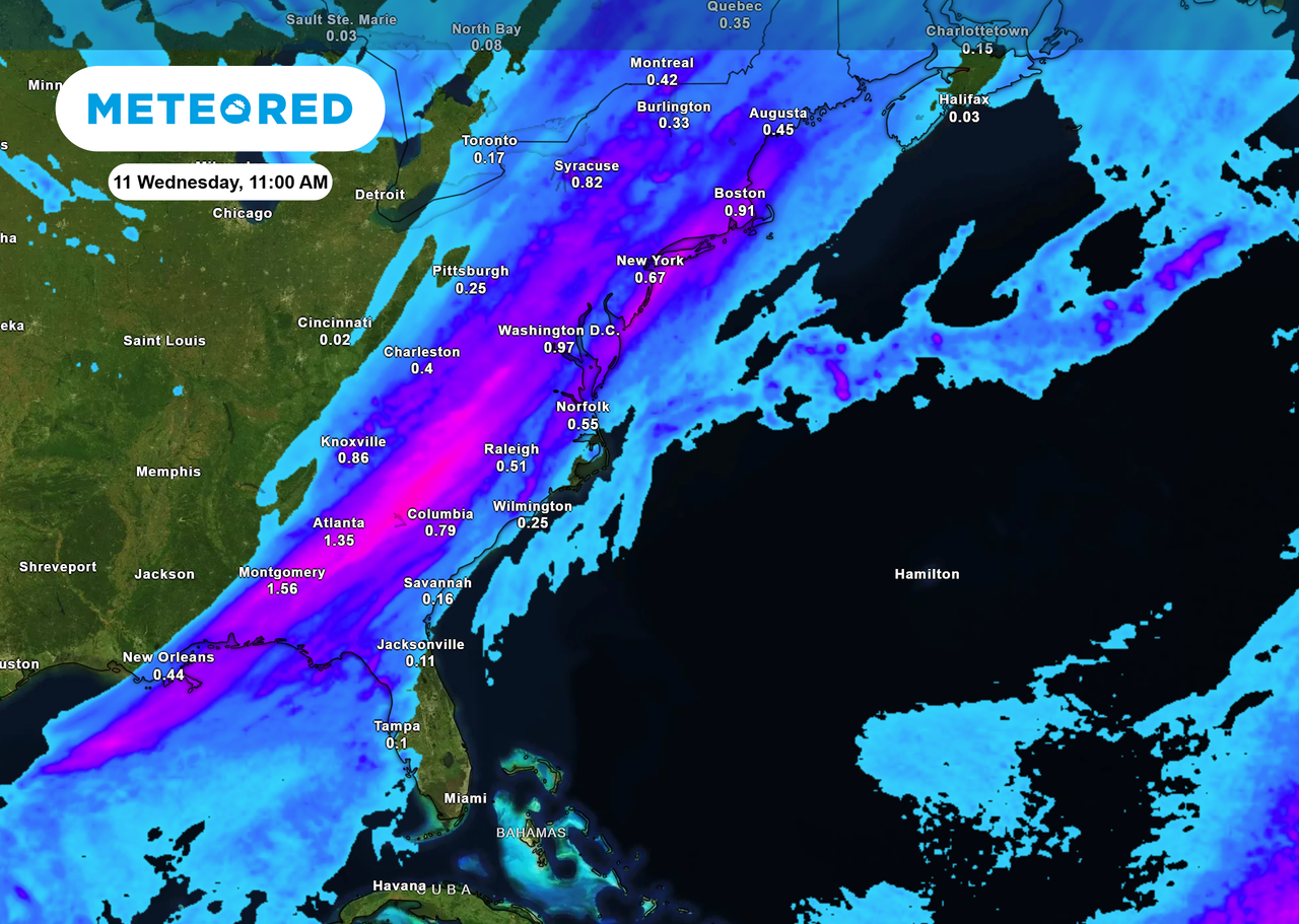 Severe thunderstorms and tornadoes threaten Eastern US: what to expect ...
