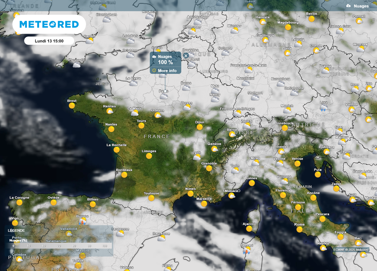 Situation météo bloquée en France jusqu'à au moins vendredi : quelles ...
