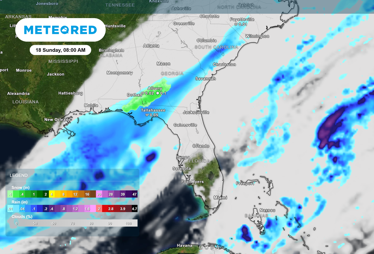 Snow in the South? Freeze Warnings Continue as a Snow Chance Builds for ...