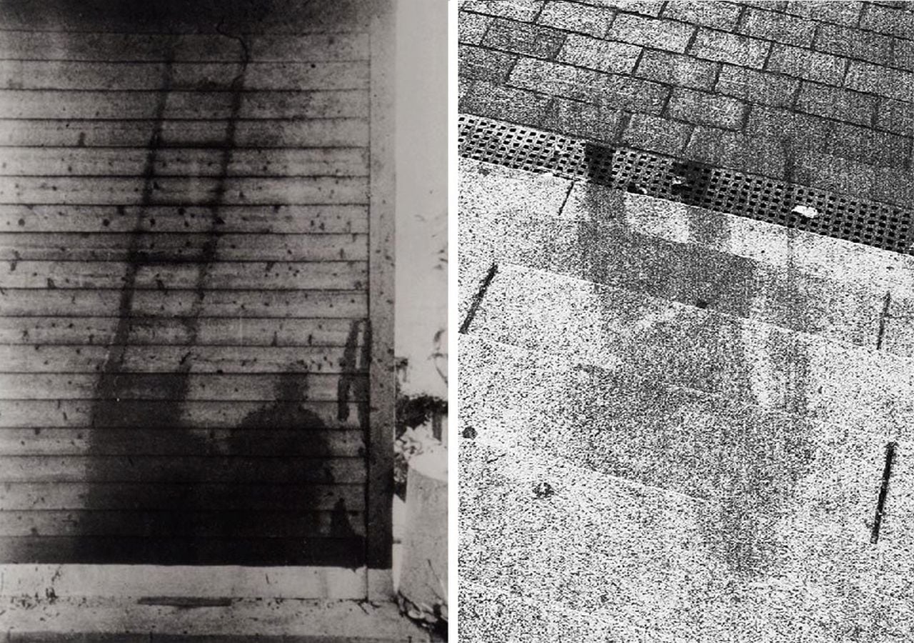 Sombras dantescas: los inquietantes rastros de personas y objetos ...