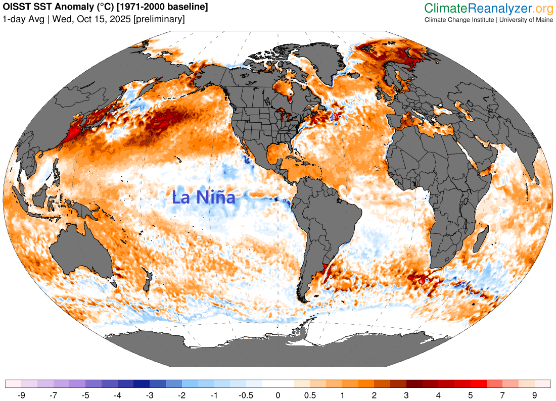 La Niña est de retour pour la cinquième fois en six ans, selon les ...