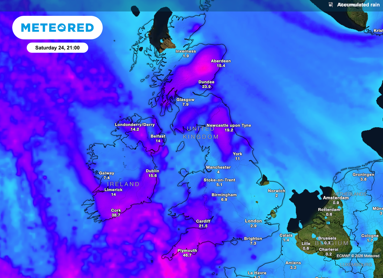 Storm Ingrid unleashes heavy rain in the South West and triggers ...