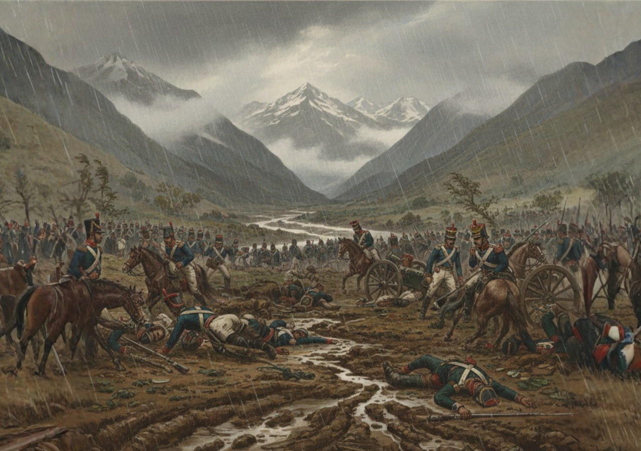 Tal día como hoy tuvo lugar la Batalla de Yungay: así influyó el tiempo ...