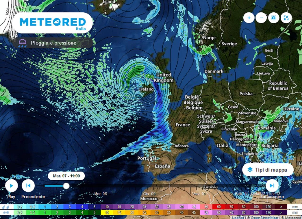 Barra, ce "cyclone explosif" qui balaie l'Europe. La France menacée