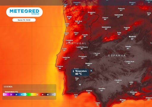 Temporal iminente em Portugal: chuva abundante à vista!