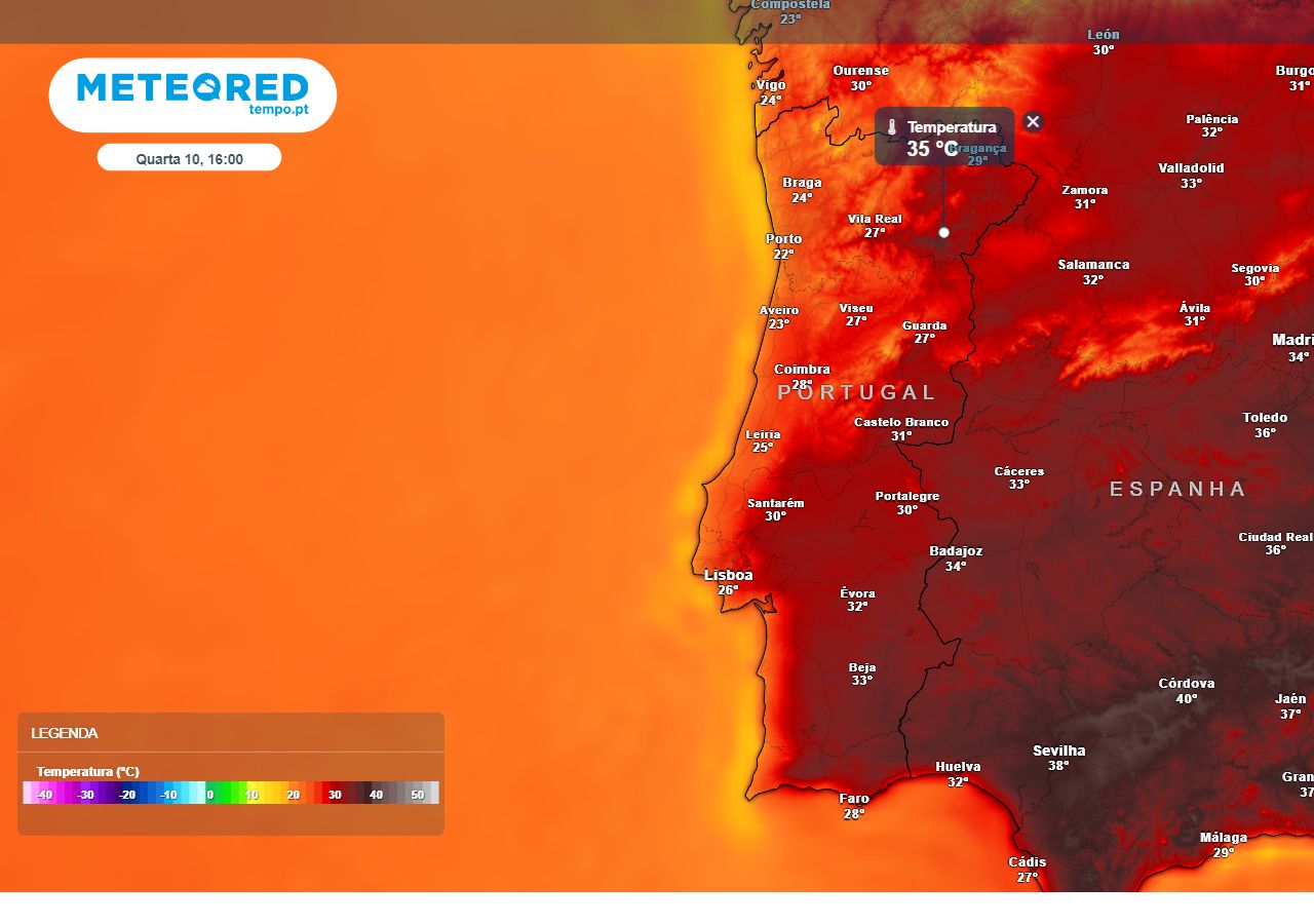 Tempo em Portugal para a segunda semana de julho: temperaturas abaixo ...