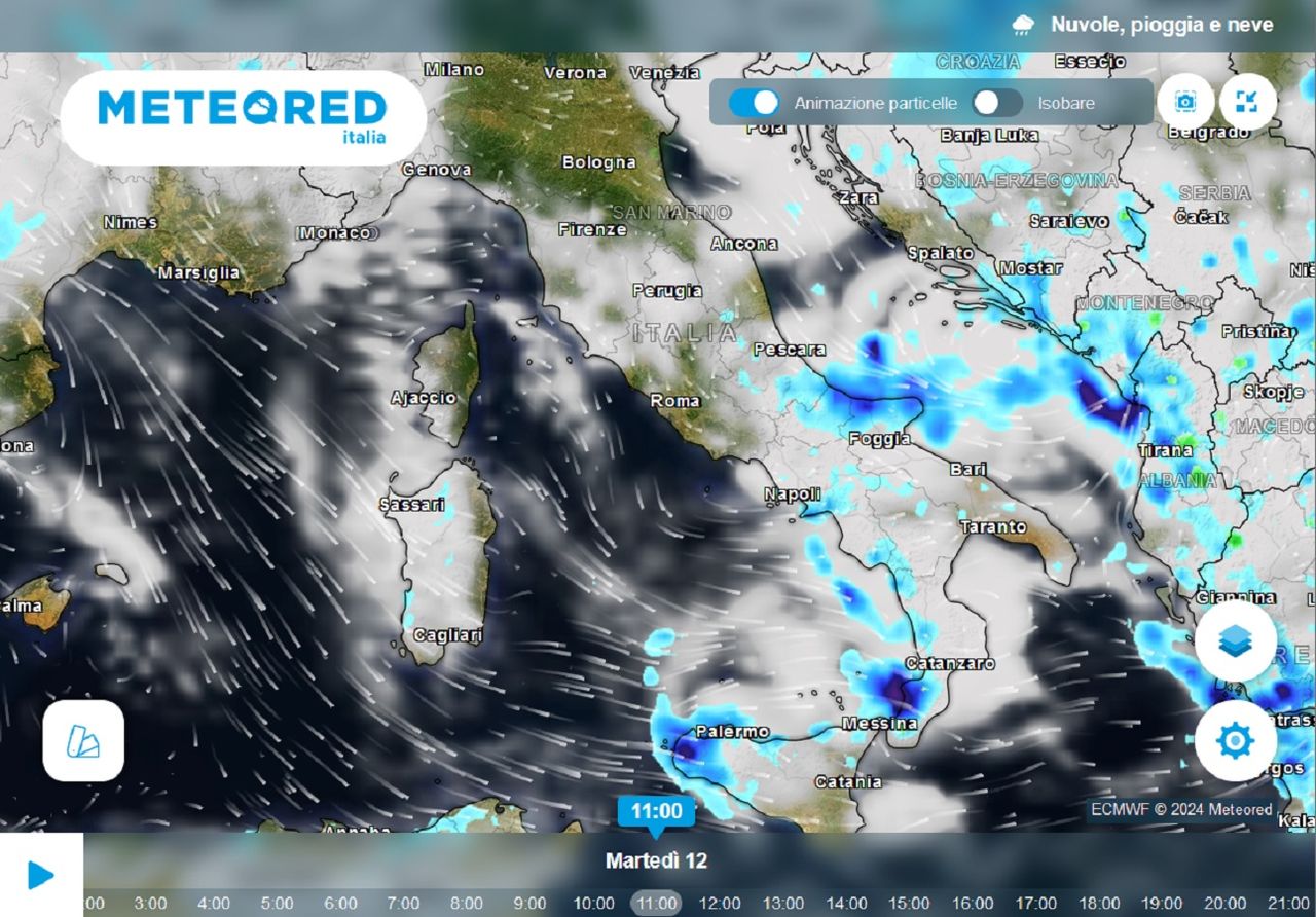 Il tempo in Italia questa settimana: graduale miglioramento e ...