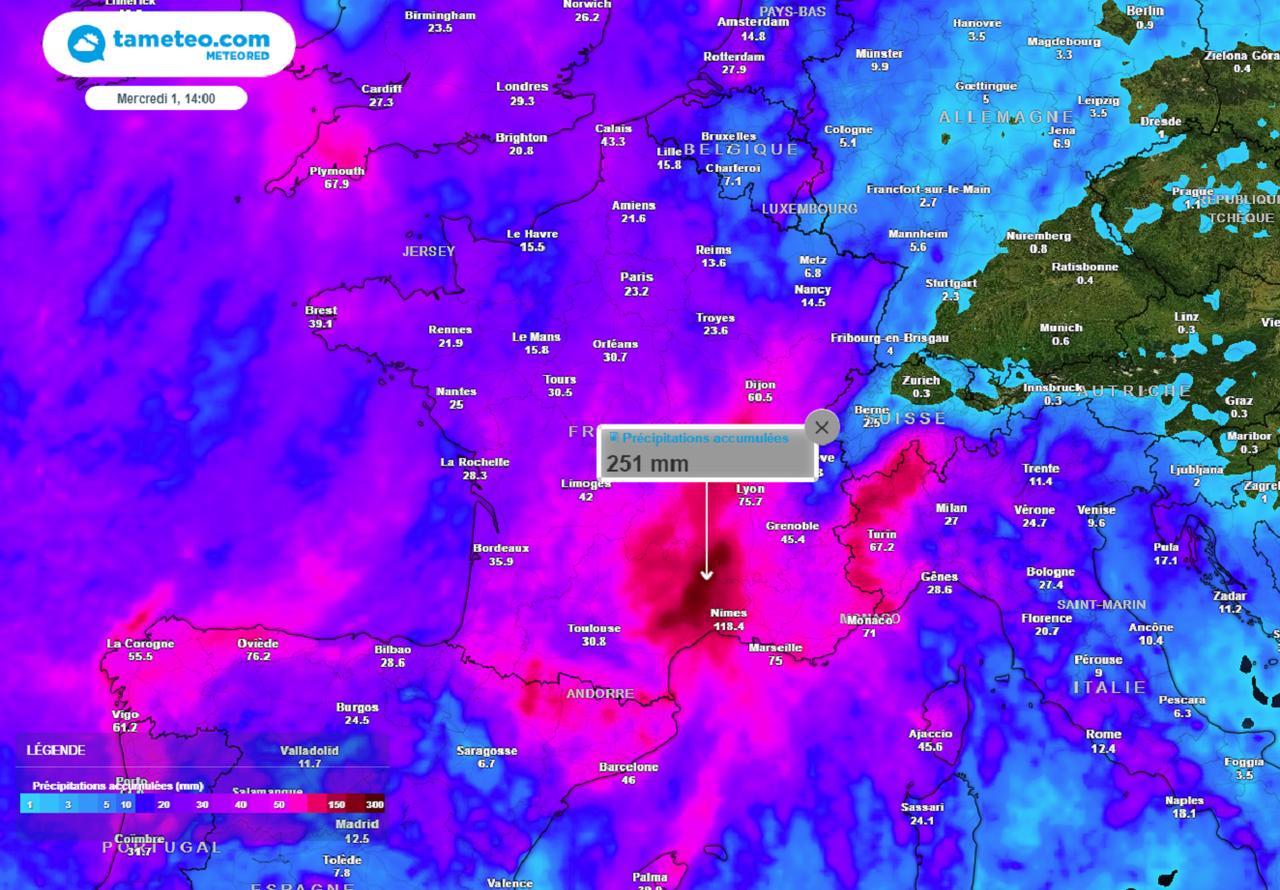 Temps pluvieux à perte de vue en France : savons-nous quand la ...