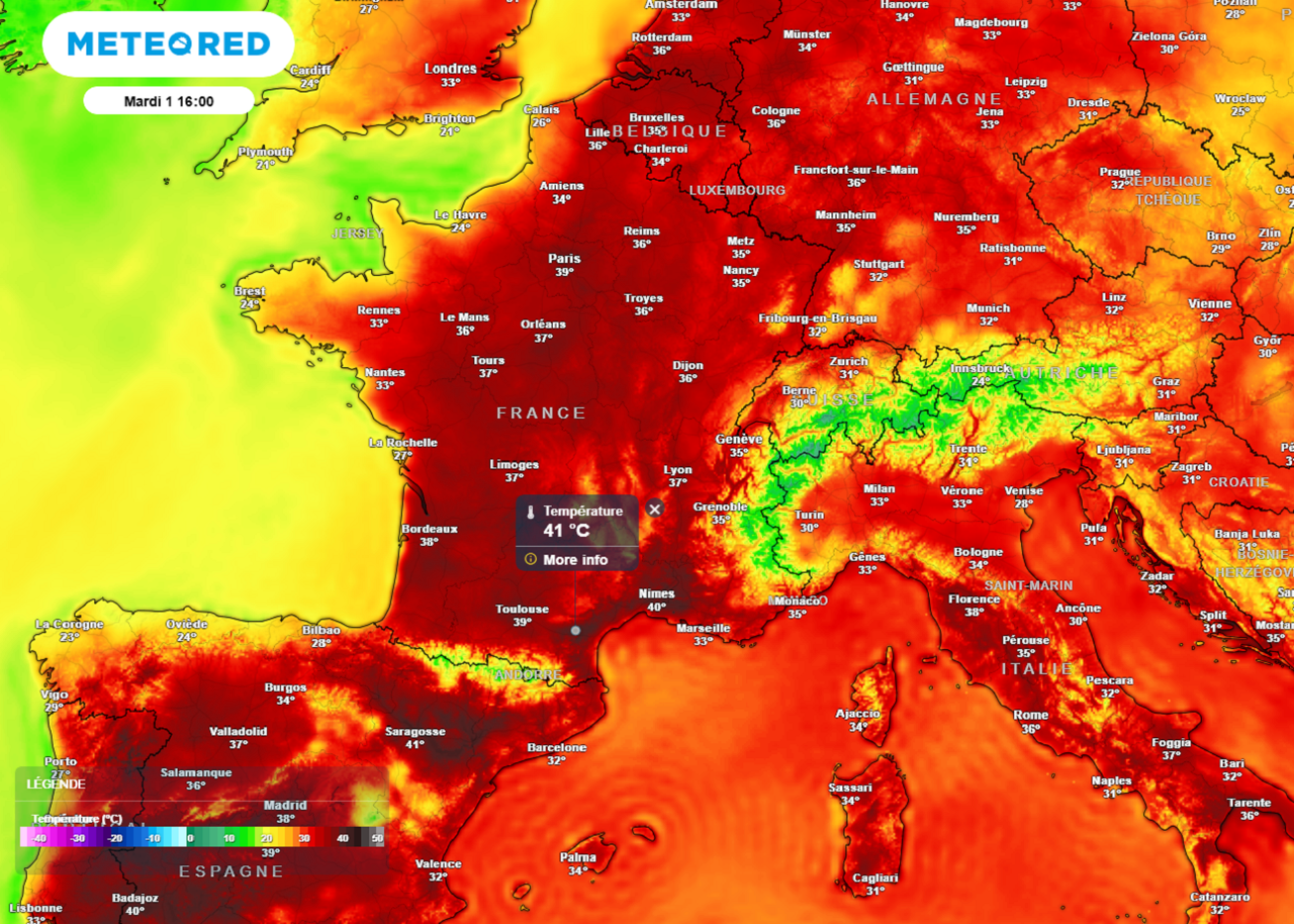 Tendance météo du mois de juillet en France : menace d'une nouvelle ...