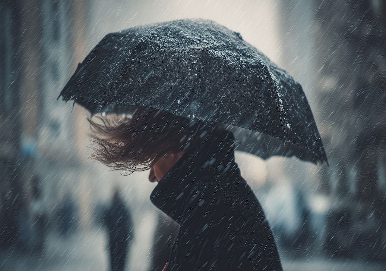The rain persists: these are the UK regions where it will rain the most ...