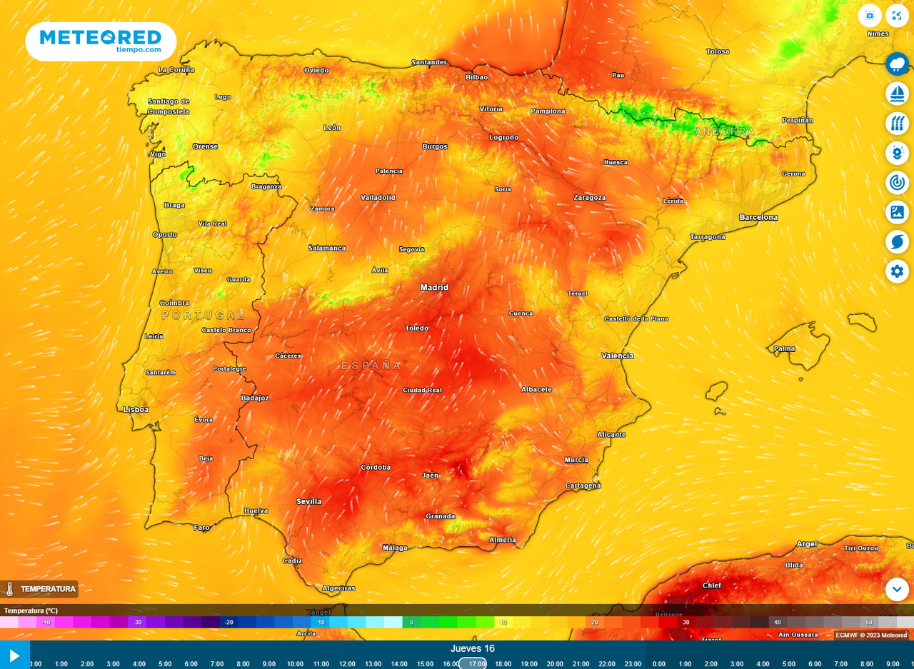 Mañana será un día muy raro con anomalías de temperaturas disparadas