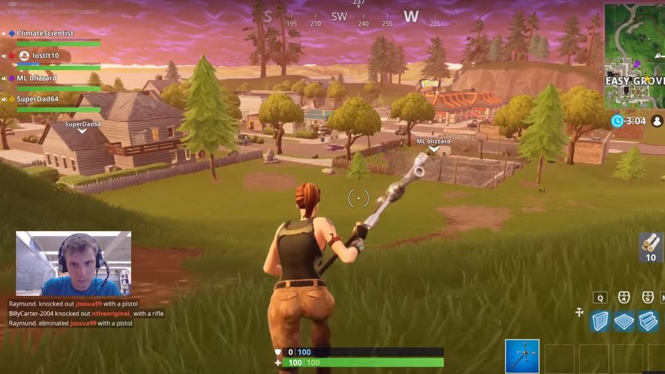 Tomar conciencia del cambio climático jugando al Fortnite