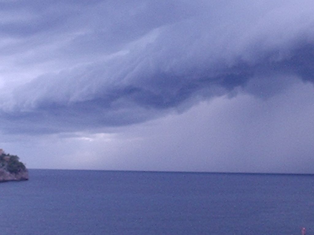 Tormenta desde Santa Ponsa (Mallorca)