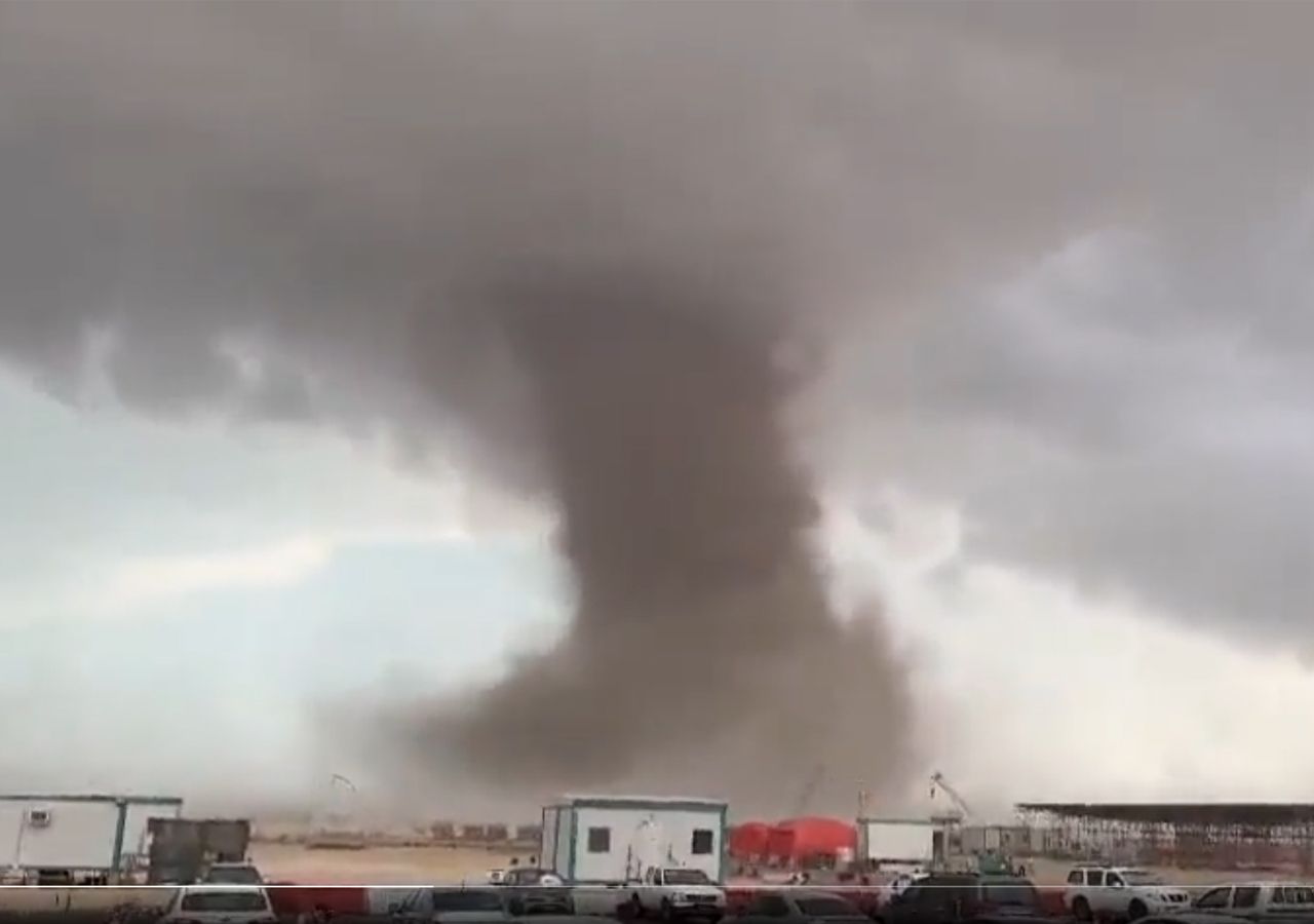 Tornados azotan Qatar en pleno mundial: videos impactantes