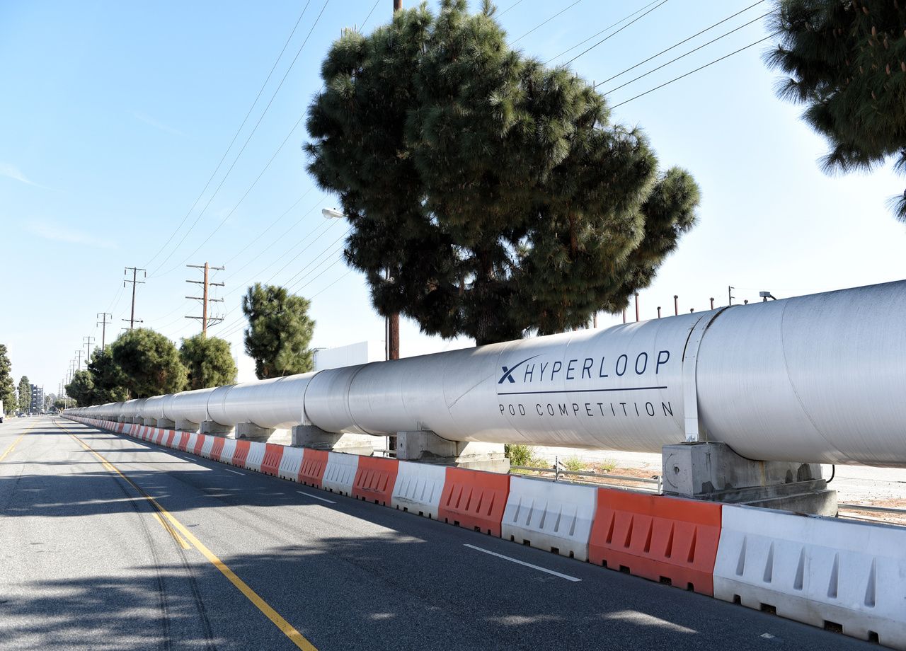 Train du futur : un premier test concluant pour l'Hyperloop