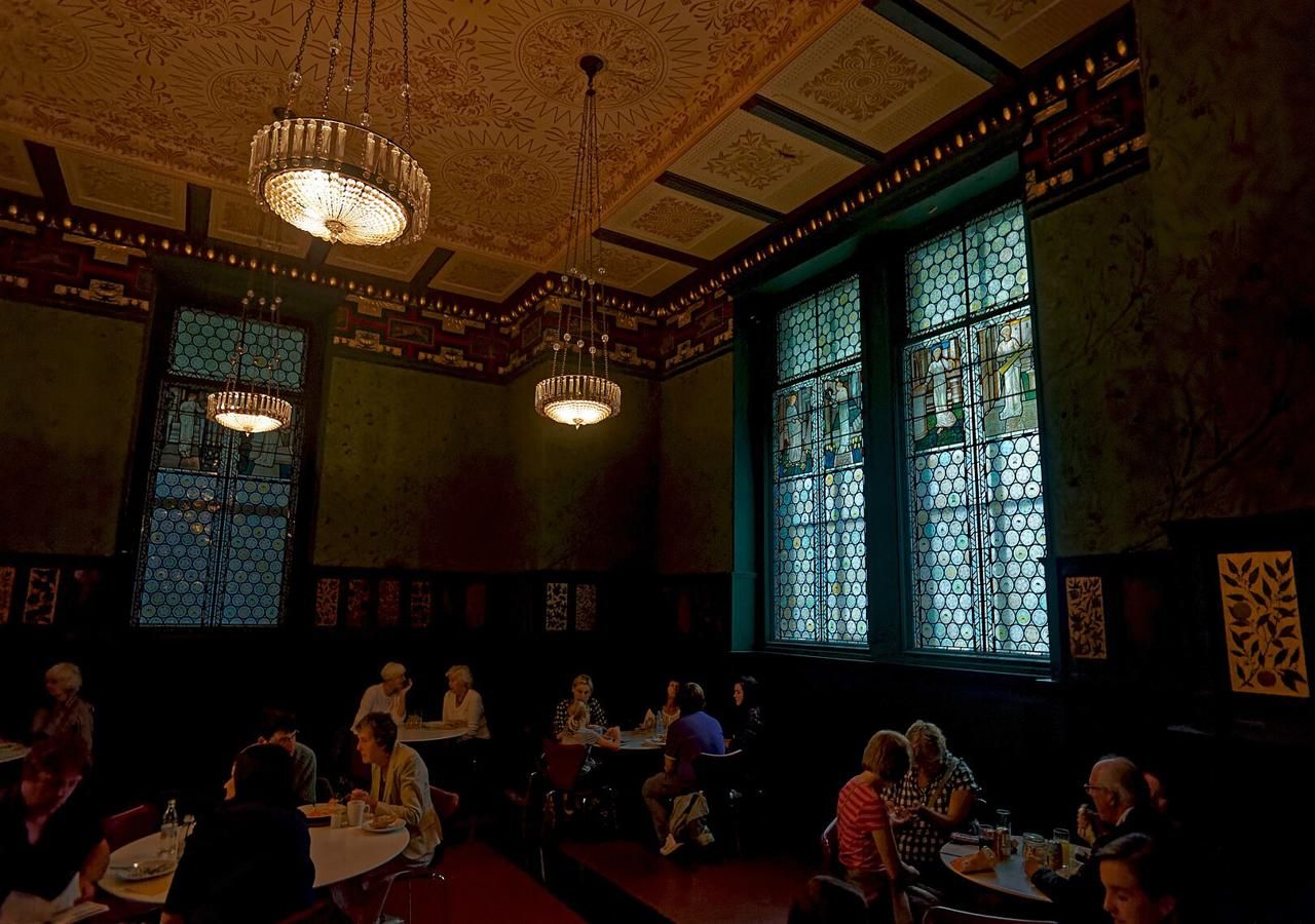 Transport yourself back in time at the world’s oldest museum cafe in London