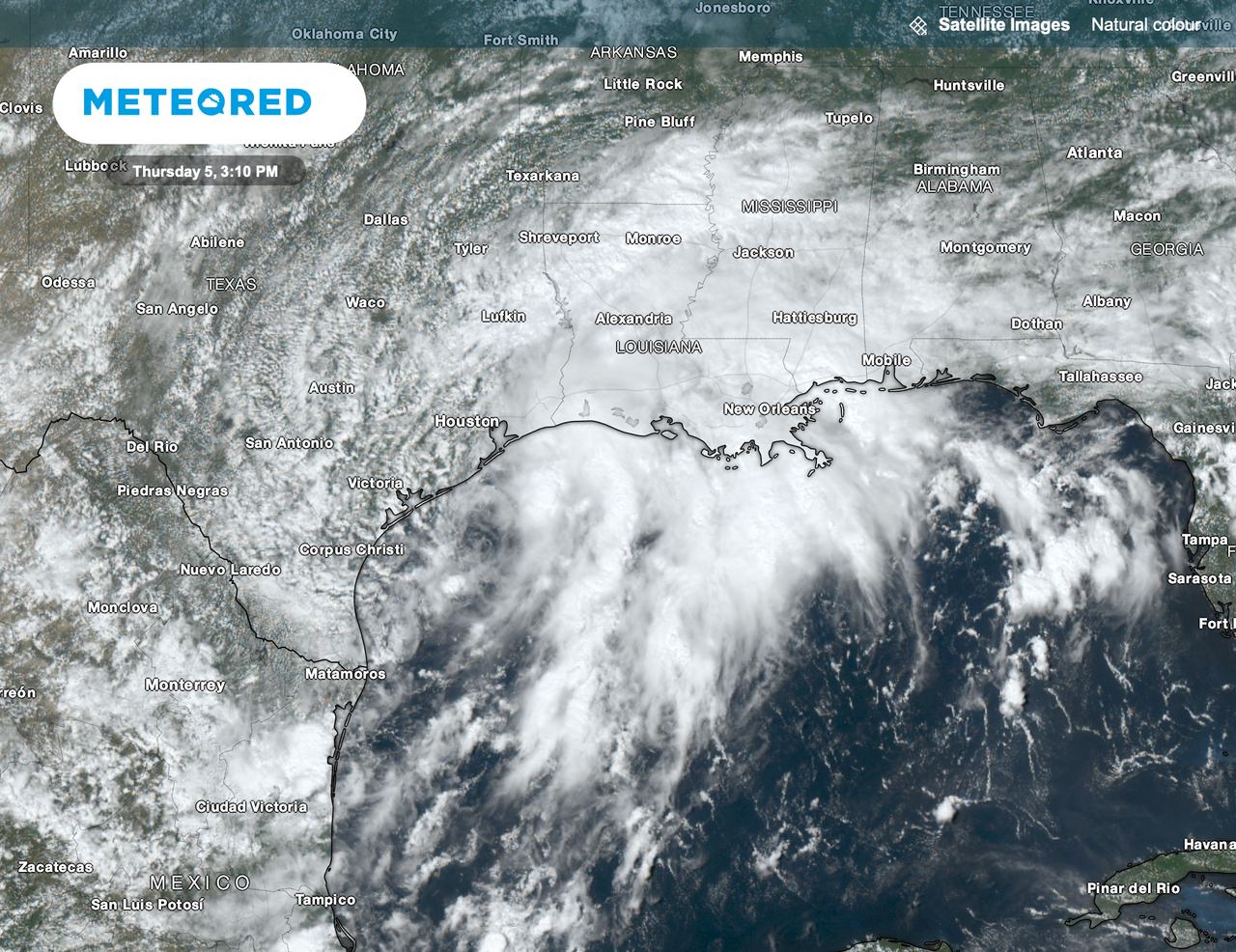 Tropical rain set sights on Gulf Coast this weekend, flooding is very ...