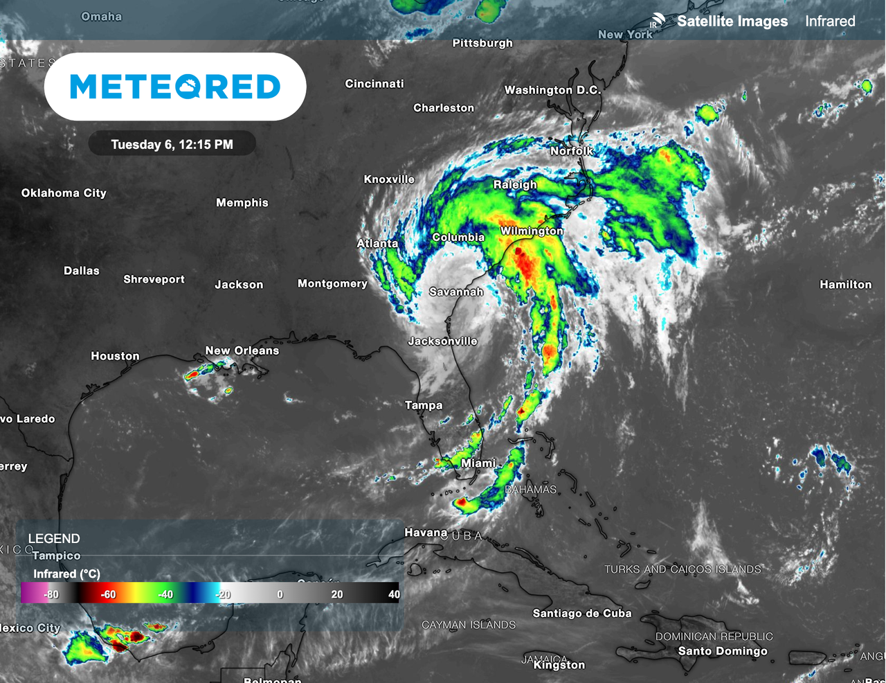 Tropical Storm Debby to soak Georgia and the Carolinas with torrential ...