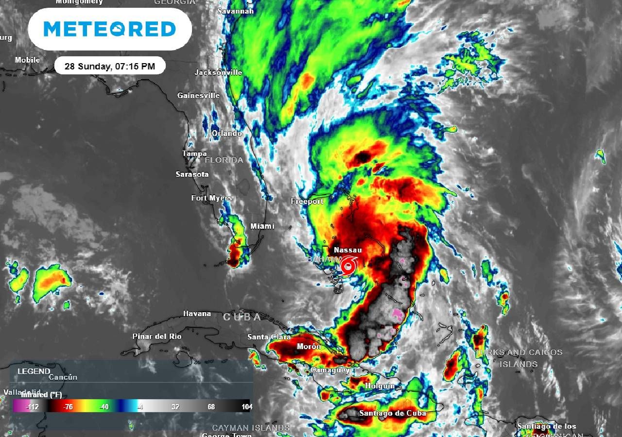 Tropical Storm Imelda: Strengthening and Impacting the Bahamas
