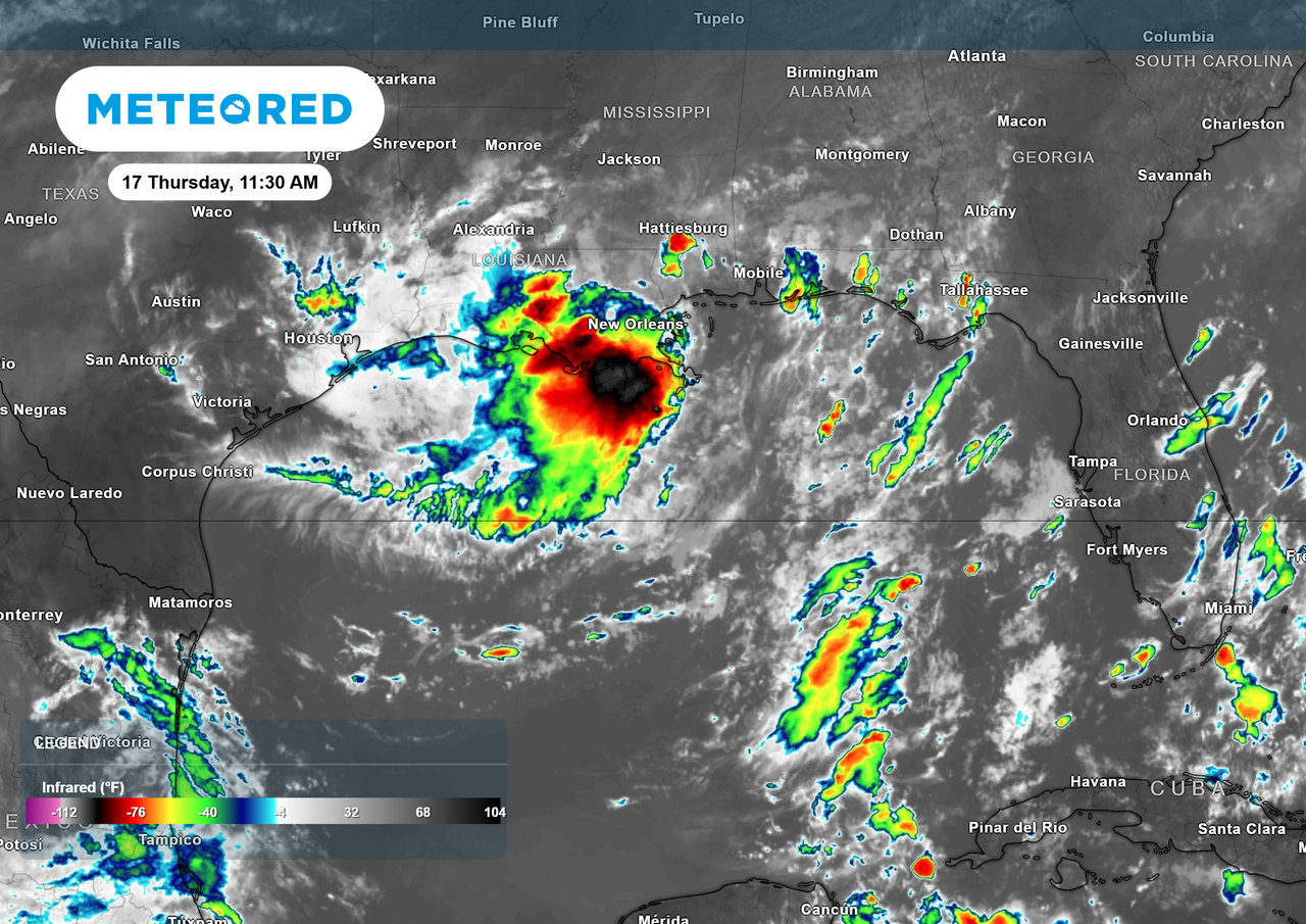 Tropical System Brings Severe Flood Threat to Gulf States and ...