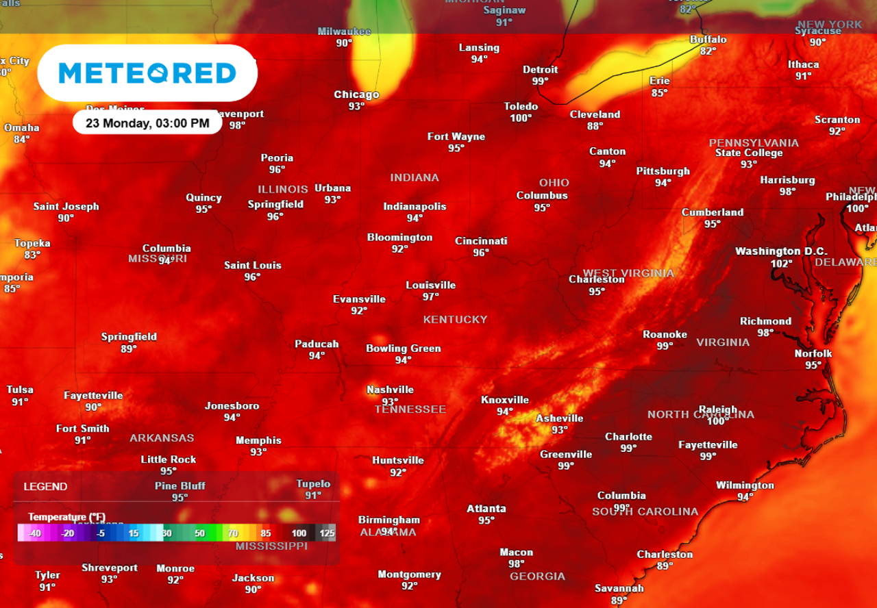 U.S. Weather Next Week: Millions Bake in the East While Others Get ...
