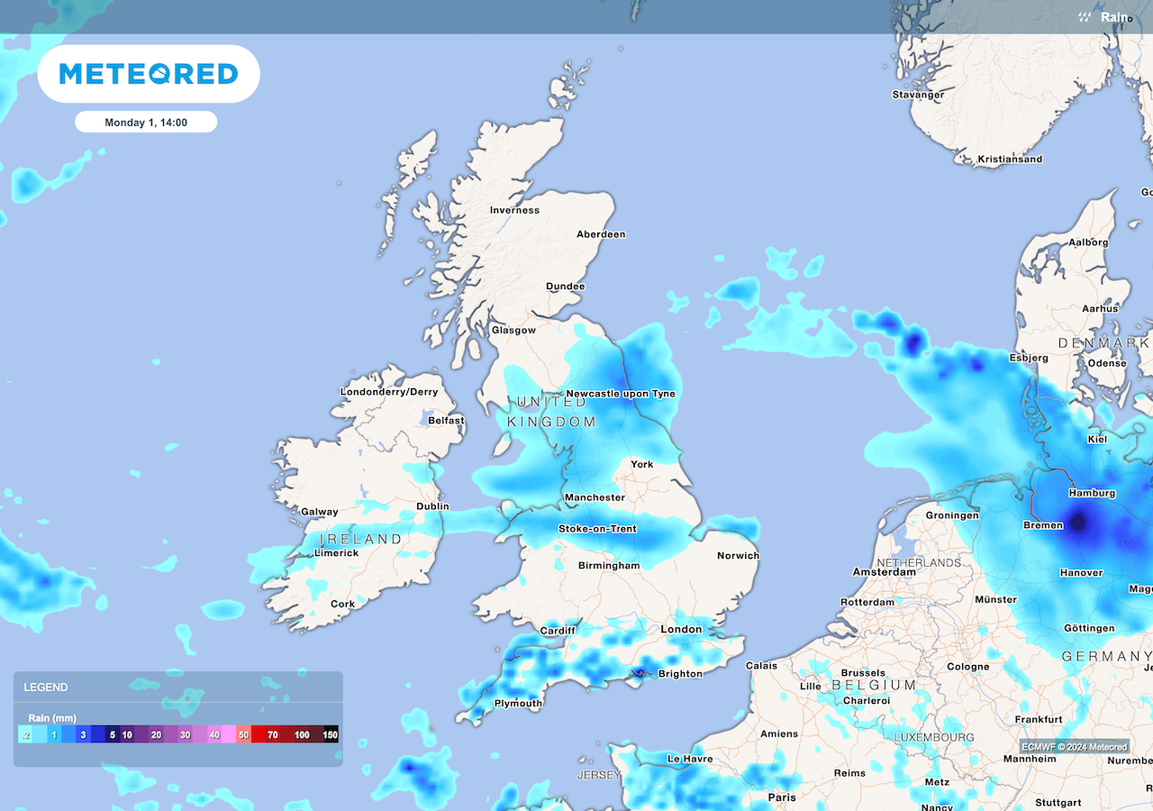 UK weather outlook for the start of April: Easter Monday rain, what ...